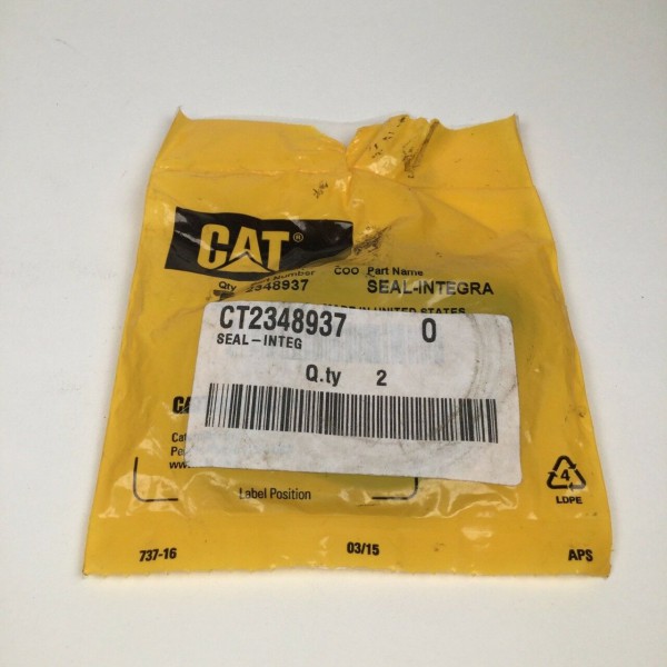 CATERPILLAR 234-8937: SEAL-INTEGRAL | Novi Group