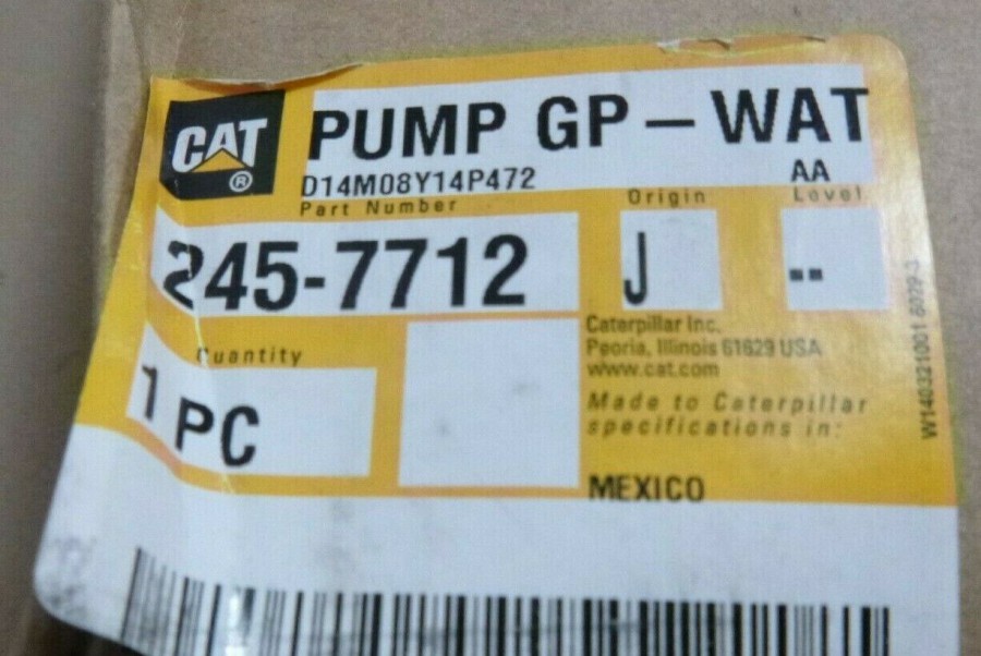 245-7712: PUMP GP-WATER SPRAY | Novi Group