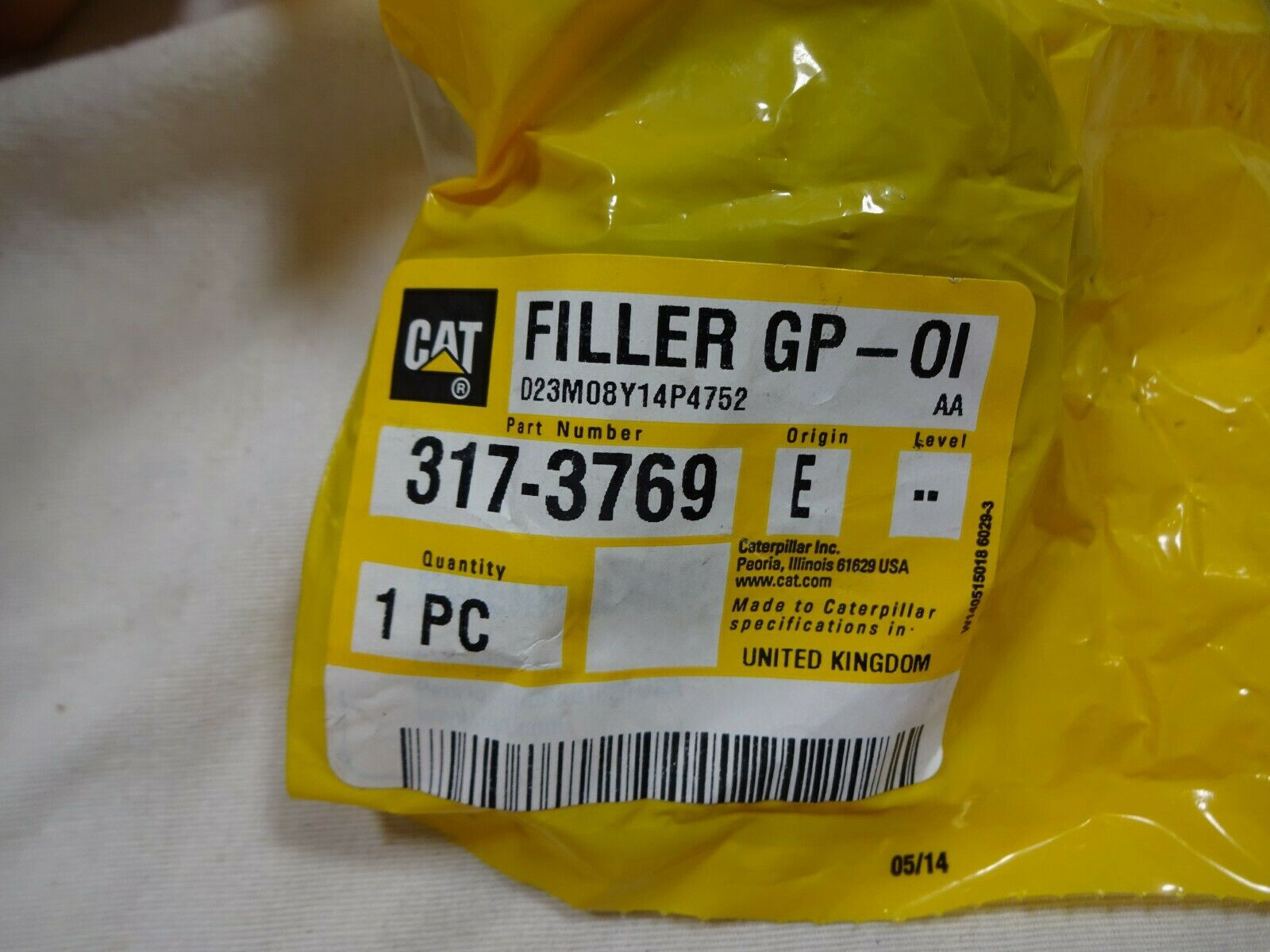 317-3769: FILLER GP-OI | Novi Group