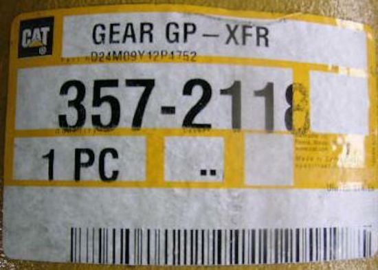 357-2118: GEAR GP-XFR | Novi Group