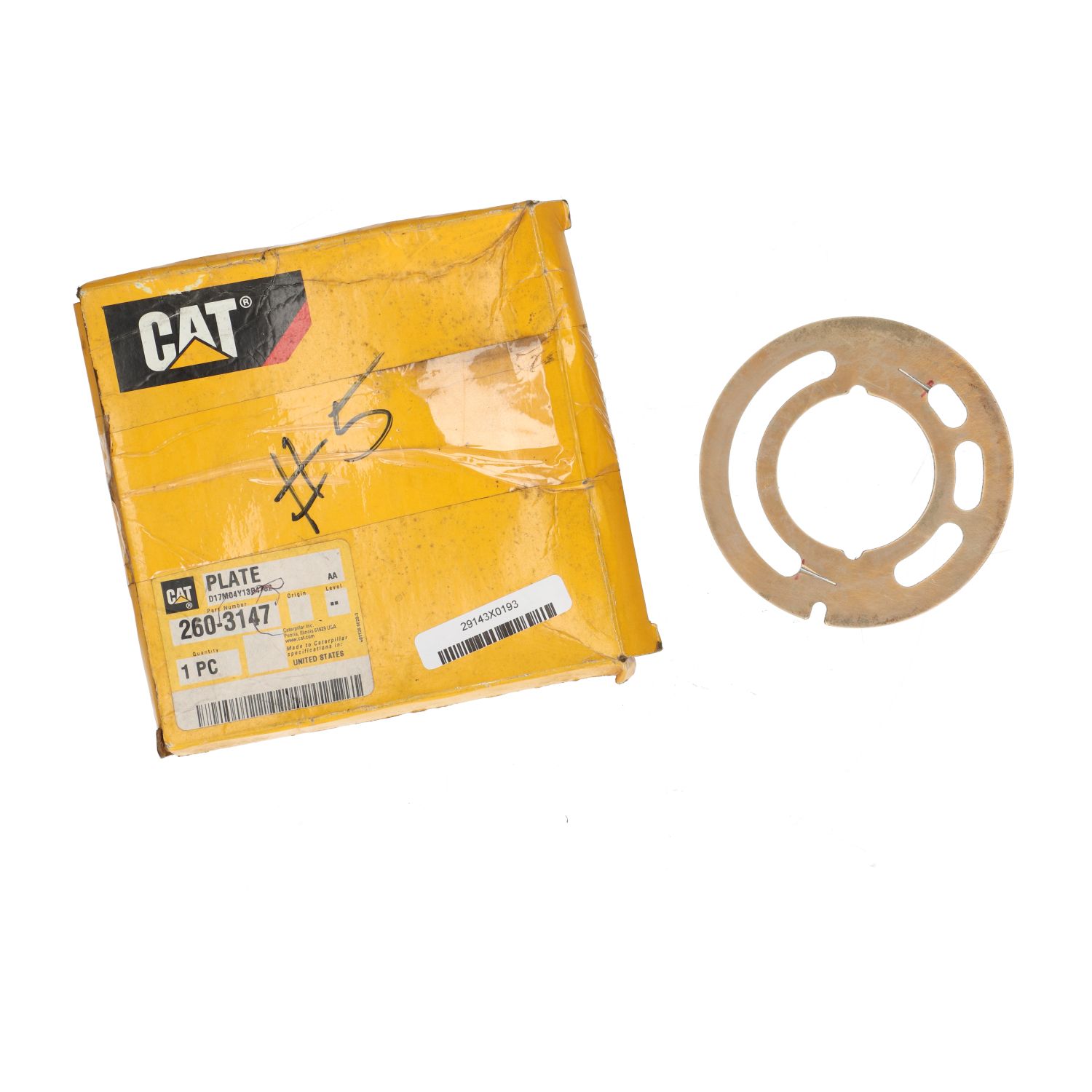 260-3147: PLATE | Novi Group