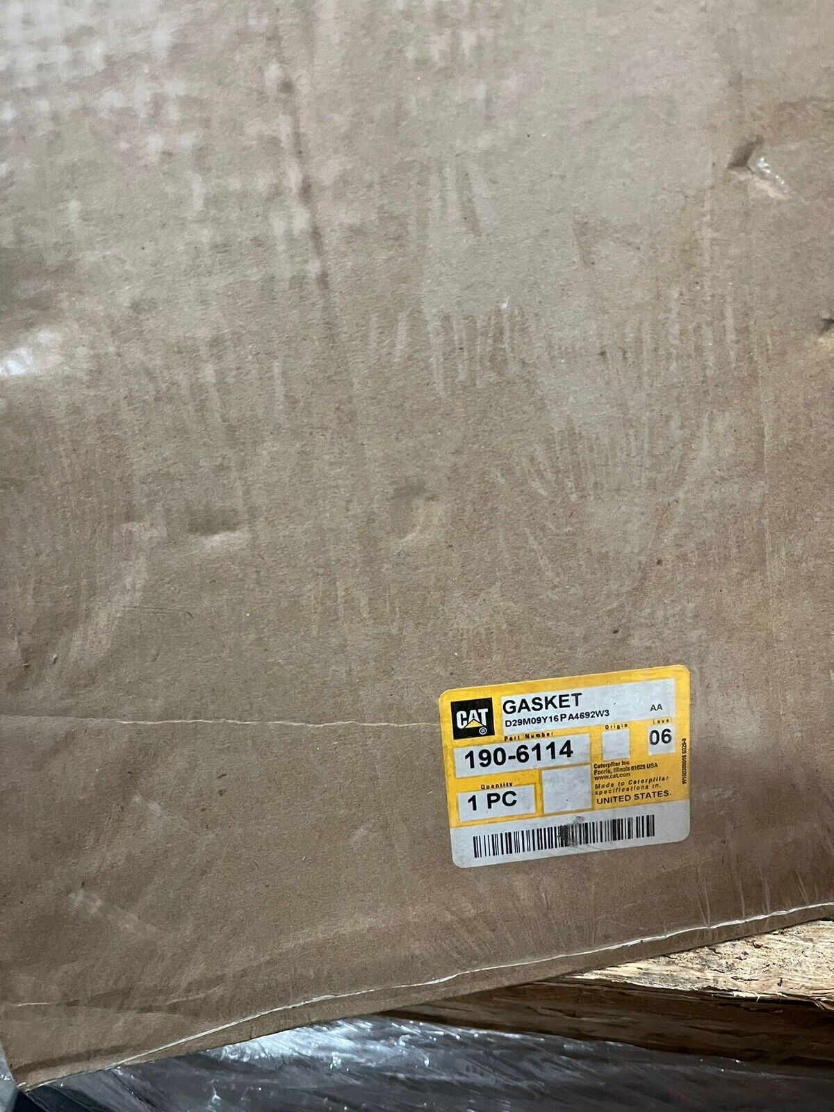 190-6114: GASKET-OIL | Novi Group