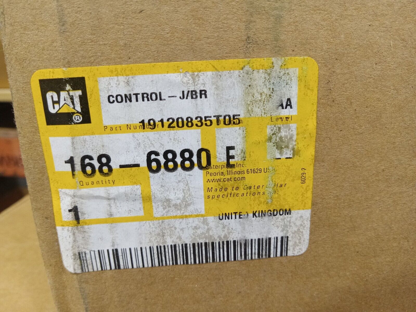 Caterpillar 168-6880: CONTROL-J/BR | Novi Group