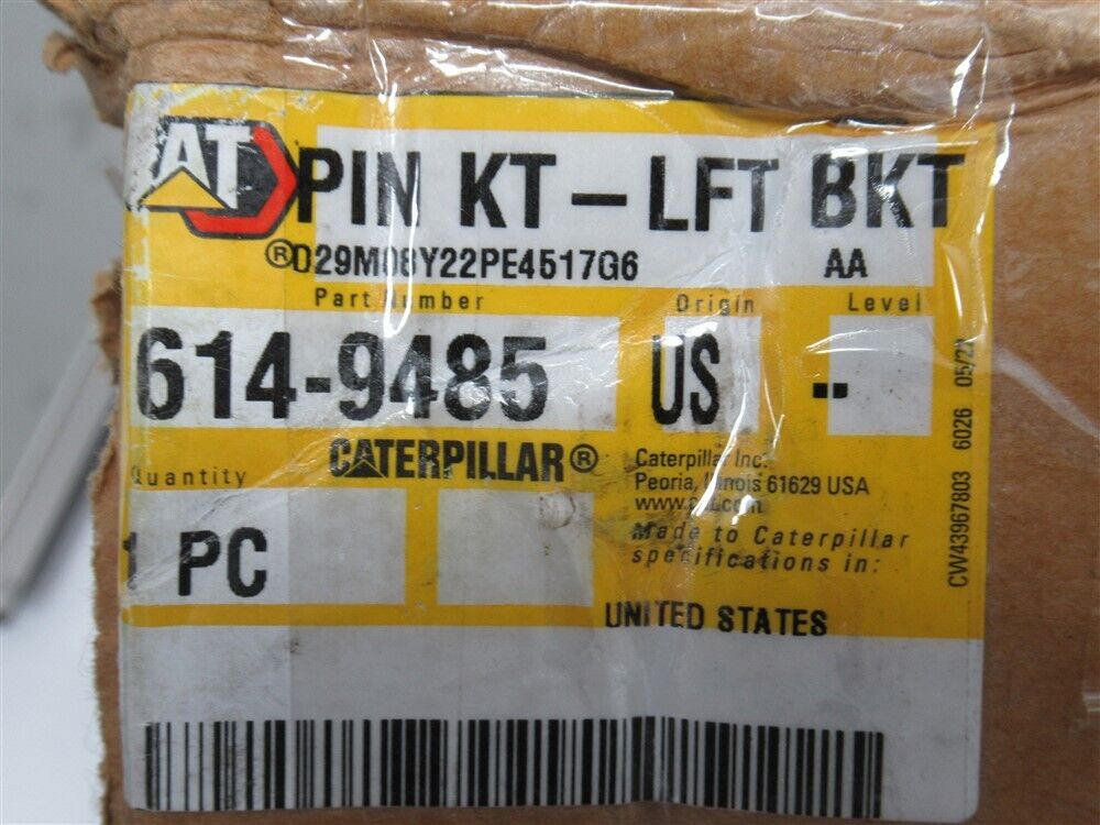 614-9485-PIN KIT LIFT BUCKET | Novi Group